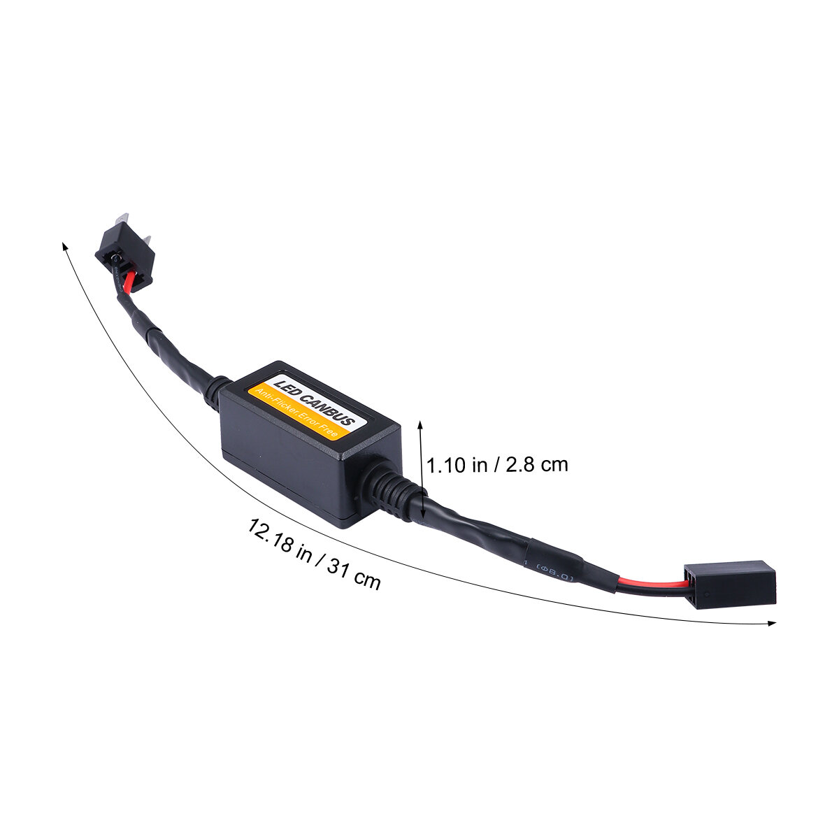 2 Шт Декодер Ошибок Для Светодиодных Ламп Автоаксессуары П parts H7 24X2 8Cm
