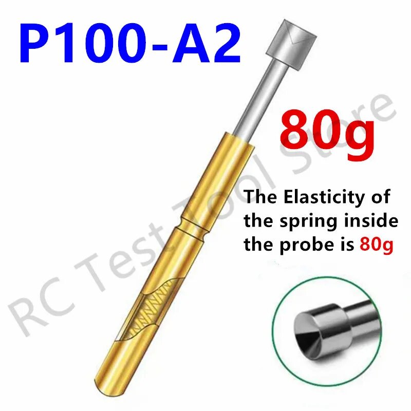 Тестовые щупы AOSHANG P100-A2 100PCS
