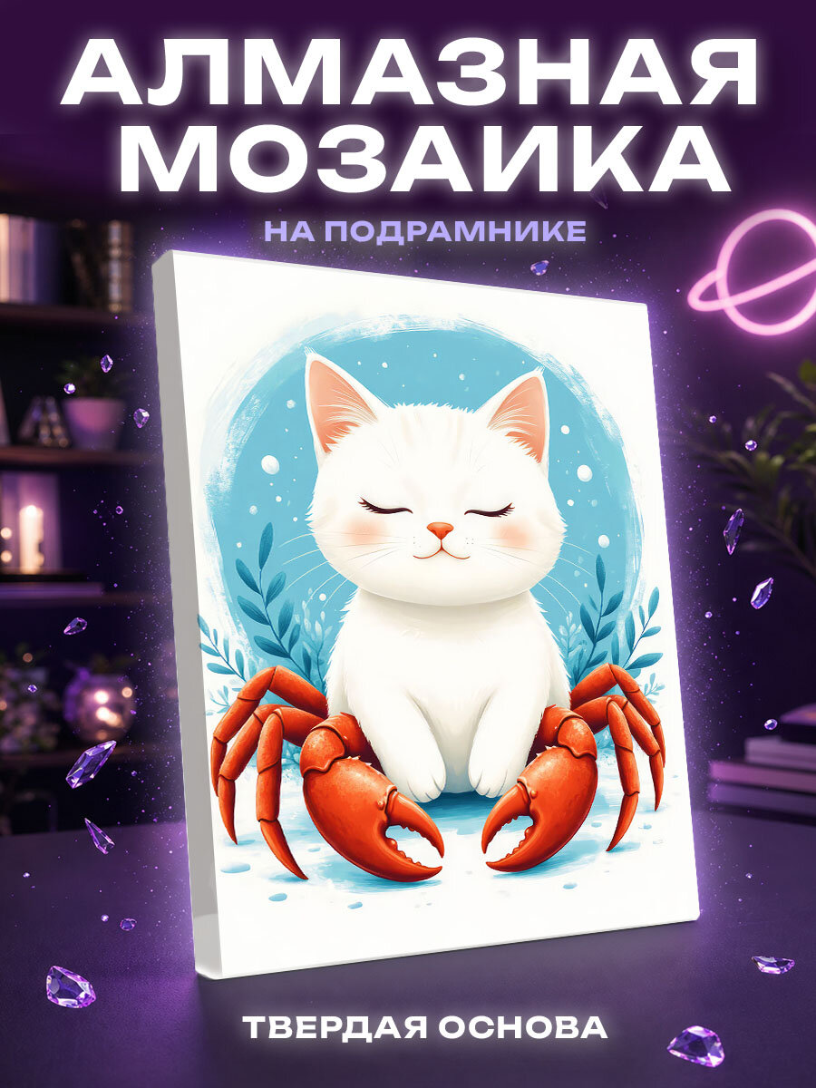 Алмазная мозаика Рак