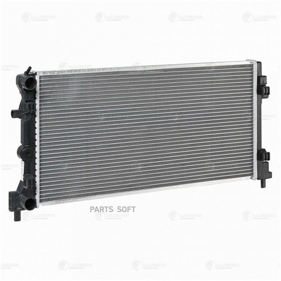 Радиатор охл. для а/м VW Polo Sedan (10-)/(20-)/Skoda Rapid (12-)/(20-) (паяный) (LRc 1835) от официального дистрибьютора, LUZAR, артикул LRC1835
