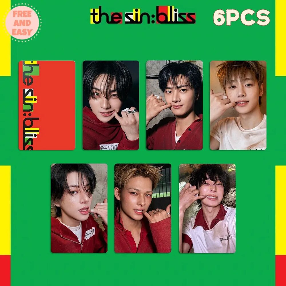 Периферийные карты KPOP ENHYPEN The Sin Bliss Broadcast