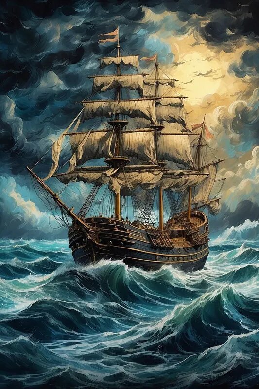 Картина по номерам 40х50 см / Ivan Konstantinovich Aivazovsky /холст на подрамнике, Очень подходит для отделки стен