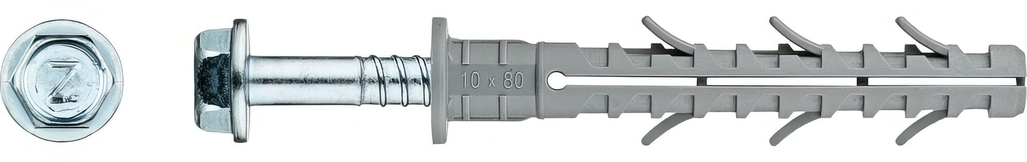 Фасадный дюбель Tech-Krep TSX-500 10x80 50 шт. 155799