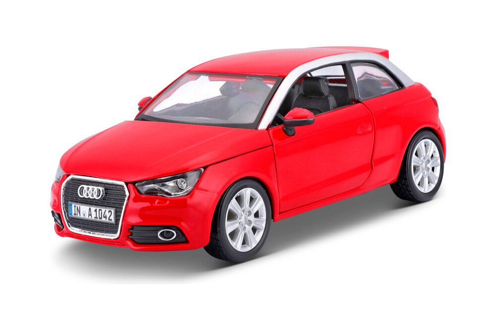 Модель коллекционная BBURAGO Audi A1 red / ауди А1 красный