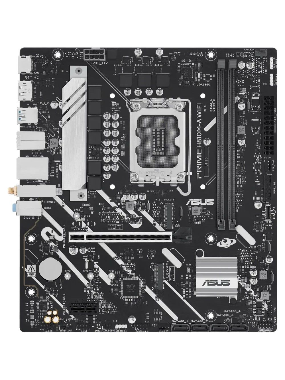 Материнская плата ASUS PRIME H810M-A WIFI PRIME H810M-A WIFI