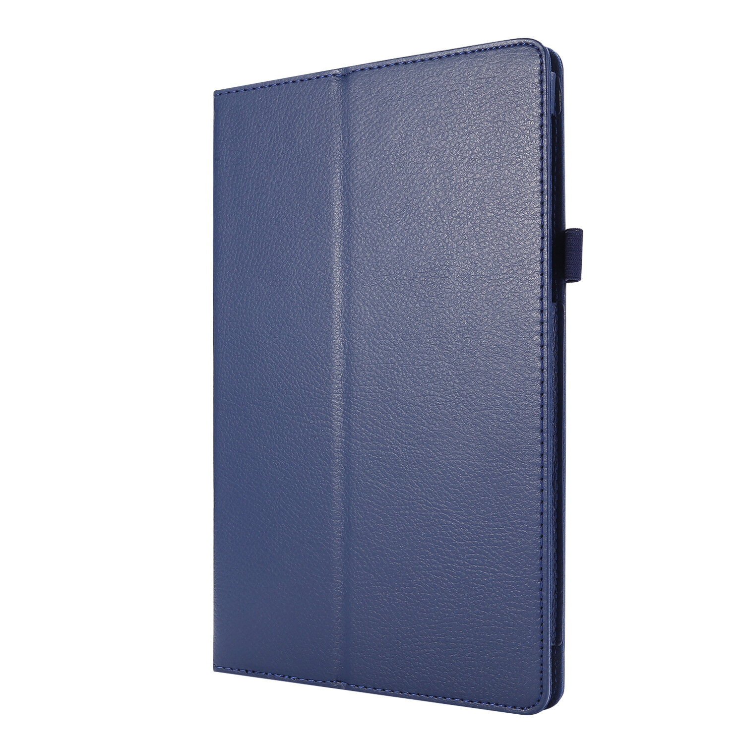 Чехол-обложка MyPads для Samsung Galaxy Tab S6 Lite 10.4 SM-P610 / P615 / S6 Lite 2022 Edition (SM-P613), Галакси Таб S6 лайт, с подставкой синий кожаный