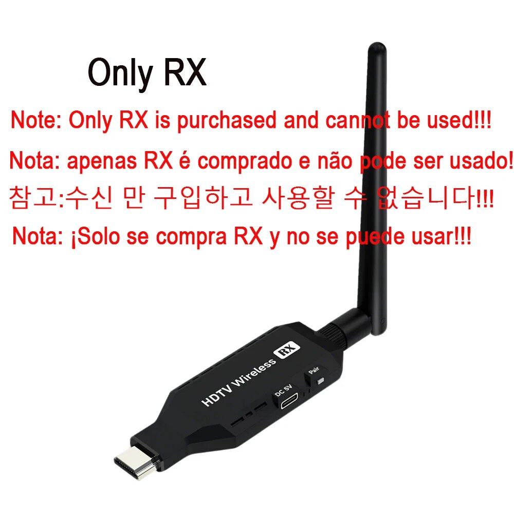Беспроводной HDMI RX адаптер Only RX