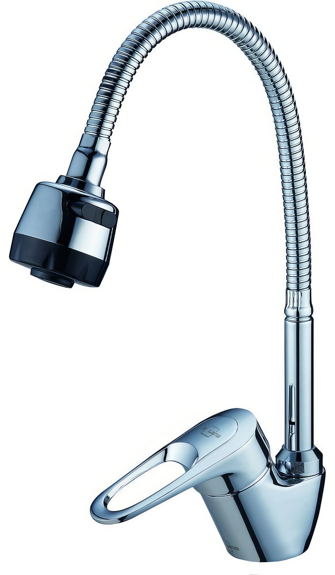 Смеситель для кухни Solone с гибким изливом LOP4-B043
