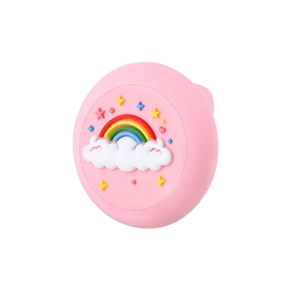 Силиконовый держатель для AirTag rainbow cloud