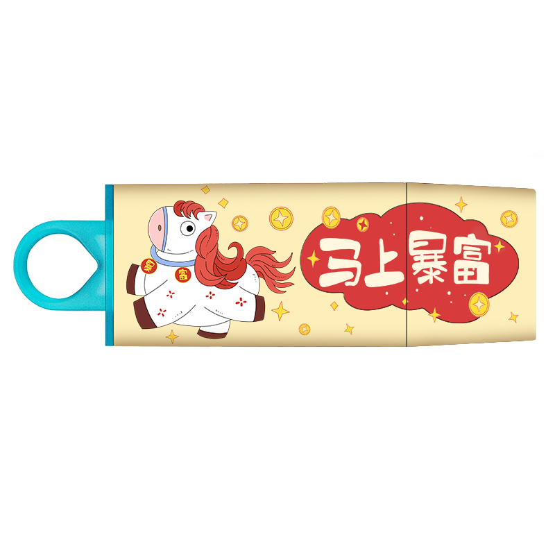 Kingston 64GB USB 3.2 Gen 1 Flash Drive Ограниченная серия Года Лошади с изображением богатства Ёмкость：64