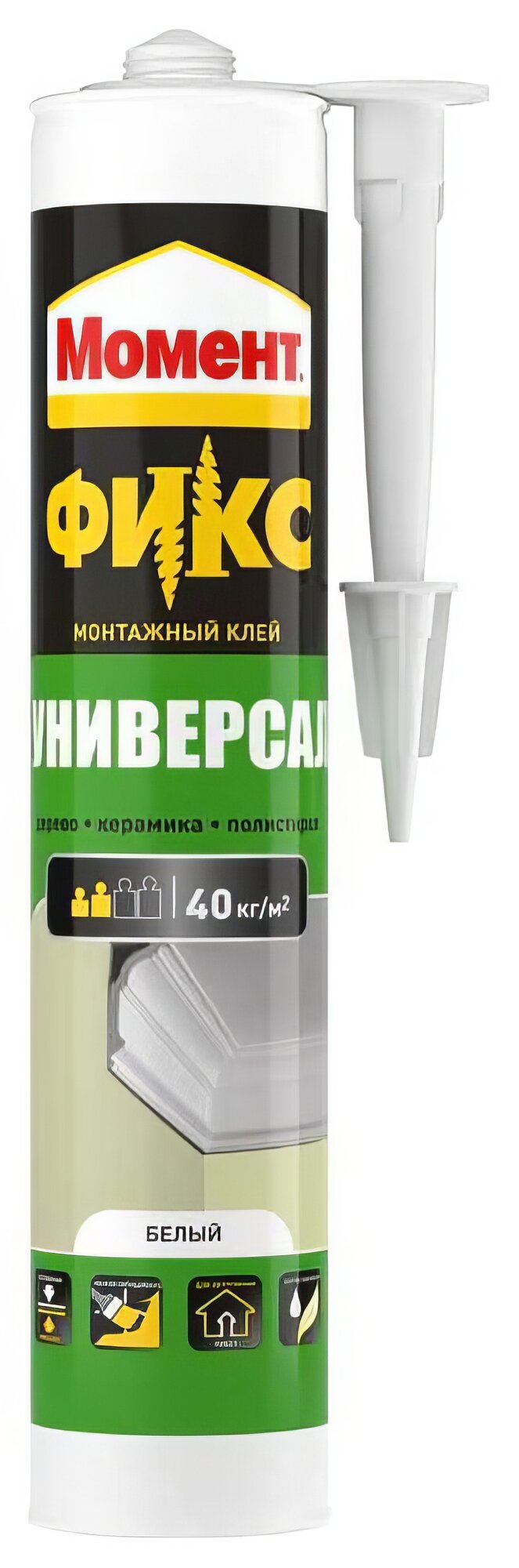 Монтажный клей момент FIX Универсал 380 г Б0025177 2124747