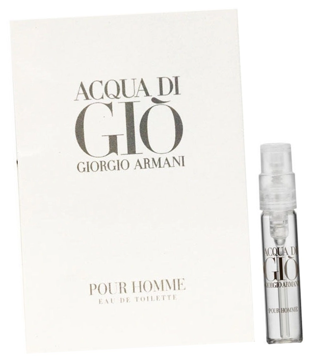 Туалетная вода Giorgio Armani Acqua Di Gio пробник 1.2 / Джорджио Армани Аква Ди Джио миниатюра / Сэмпл