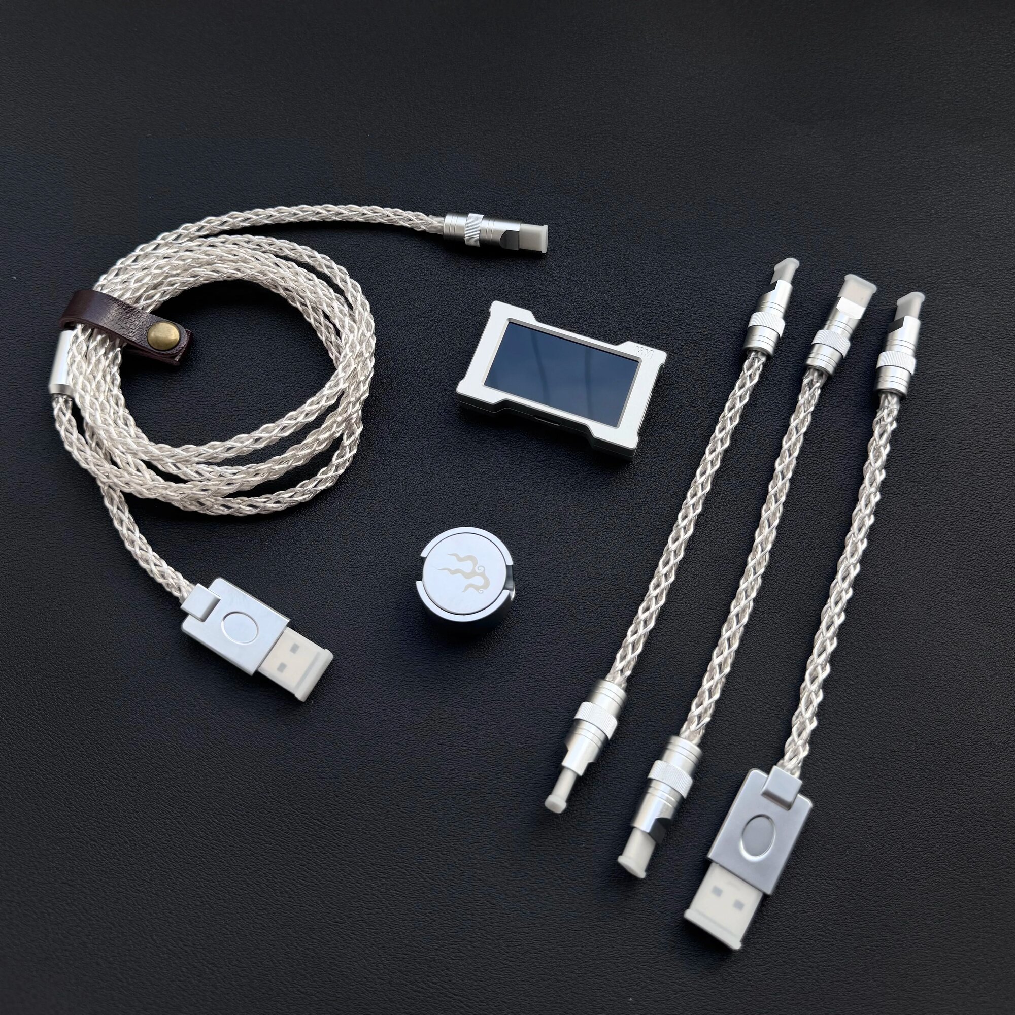 Кабель для клавиатуры HMlab из монокристаллической меди с подсветкой 8K
