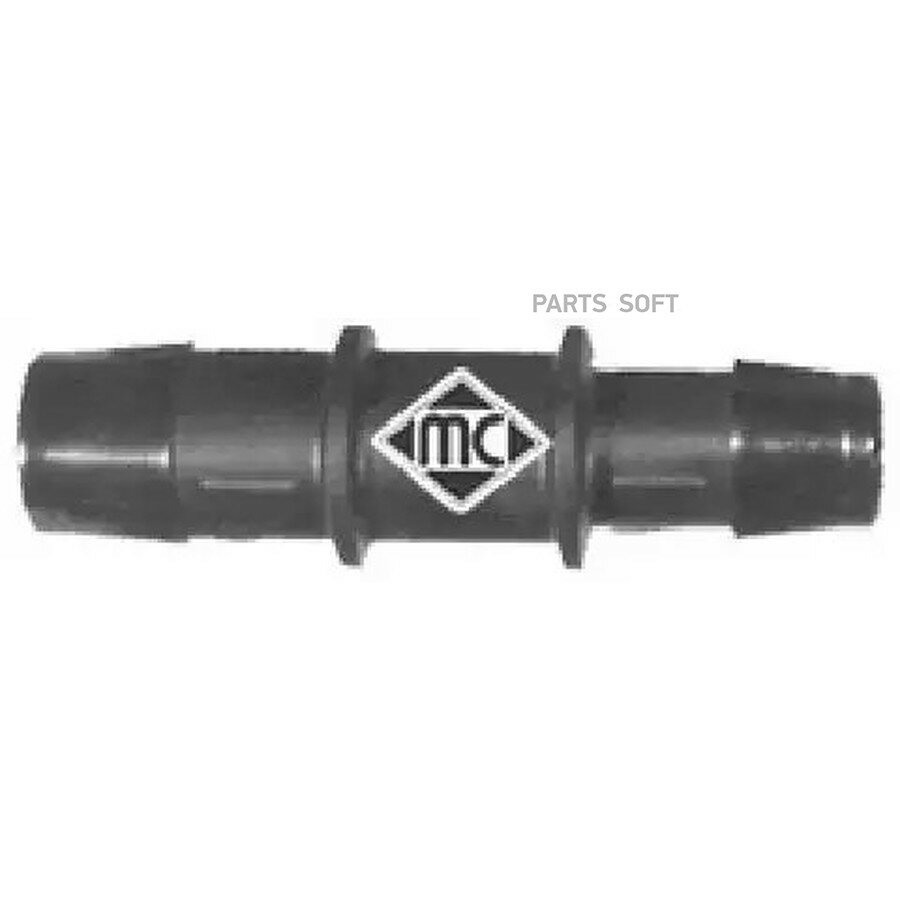 Соединитель прямой штекер D 19-16 MM_METALCAUCHO METALCAUCHO 00050 | цена за 1 шт