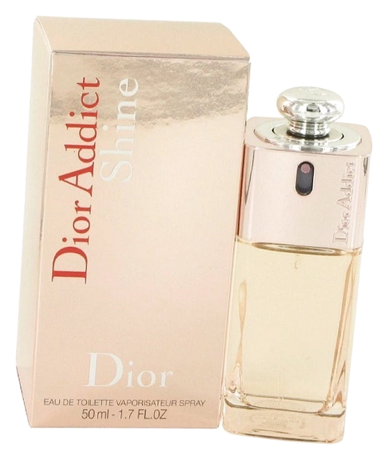 Женская туалетная вода Christian Dior Addict Shine 50 мл - Диор Эдикт Шайн