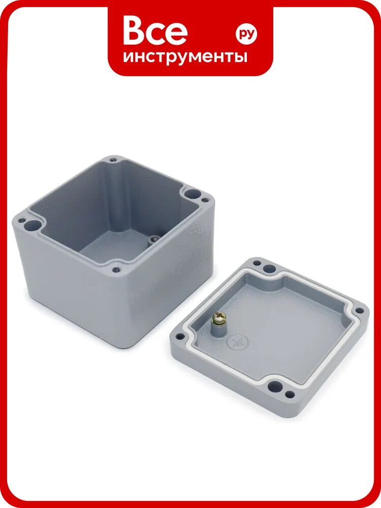 Коробка ответвительная алюминиевая гофроматик 80х75х60 IP66/IP67 zeta30390