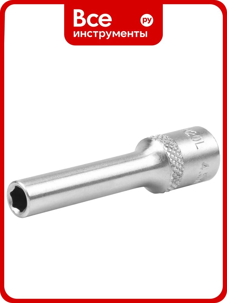Головка торцевая удлиненная 6-гр. 1/4" 4,5 мм тип N20L-4,5 NORGAU 063507045