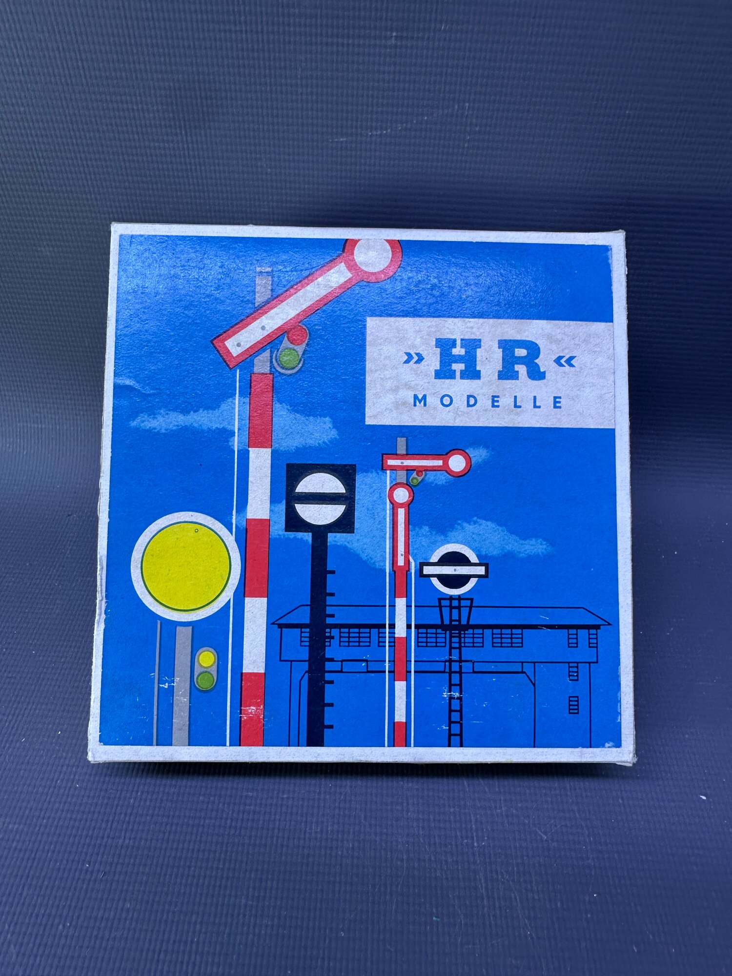 Семафор 2 сигнальных флигеля (Form-Hauptsignal 2-fg) SIBA DDR HO 1:87 железные дороги PIKO Сделано в ГДР, 1970-е г