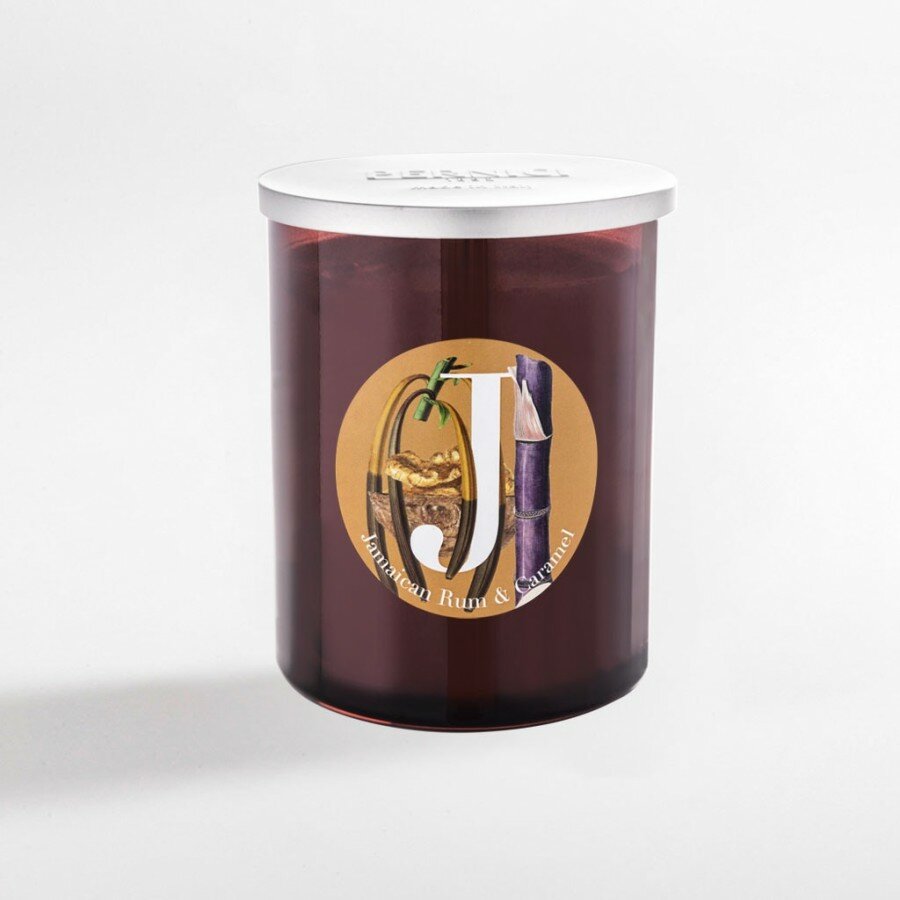 Свеча ароматическая Jamaican rum & Caramel (Ямайский ром и Карамель), Pernici 900 г