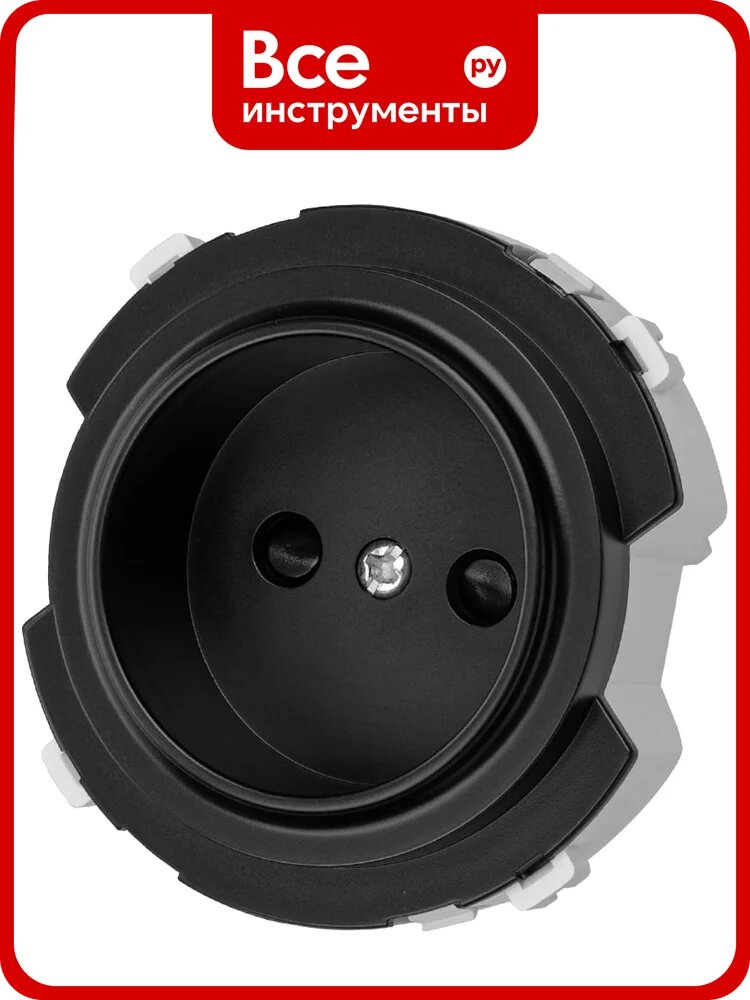 Розетка TDM ELECTRIC 2п 16а 250в с защитными шторками, агат, "байкал" SQ1819-0208