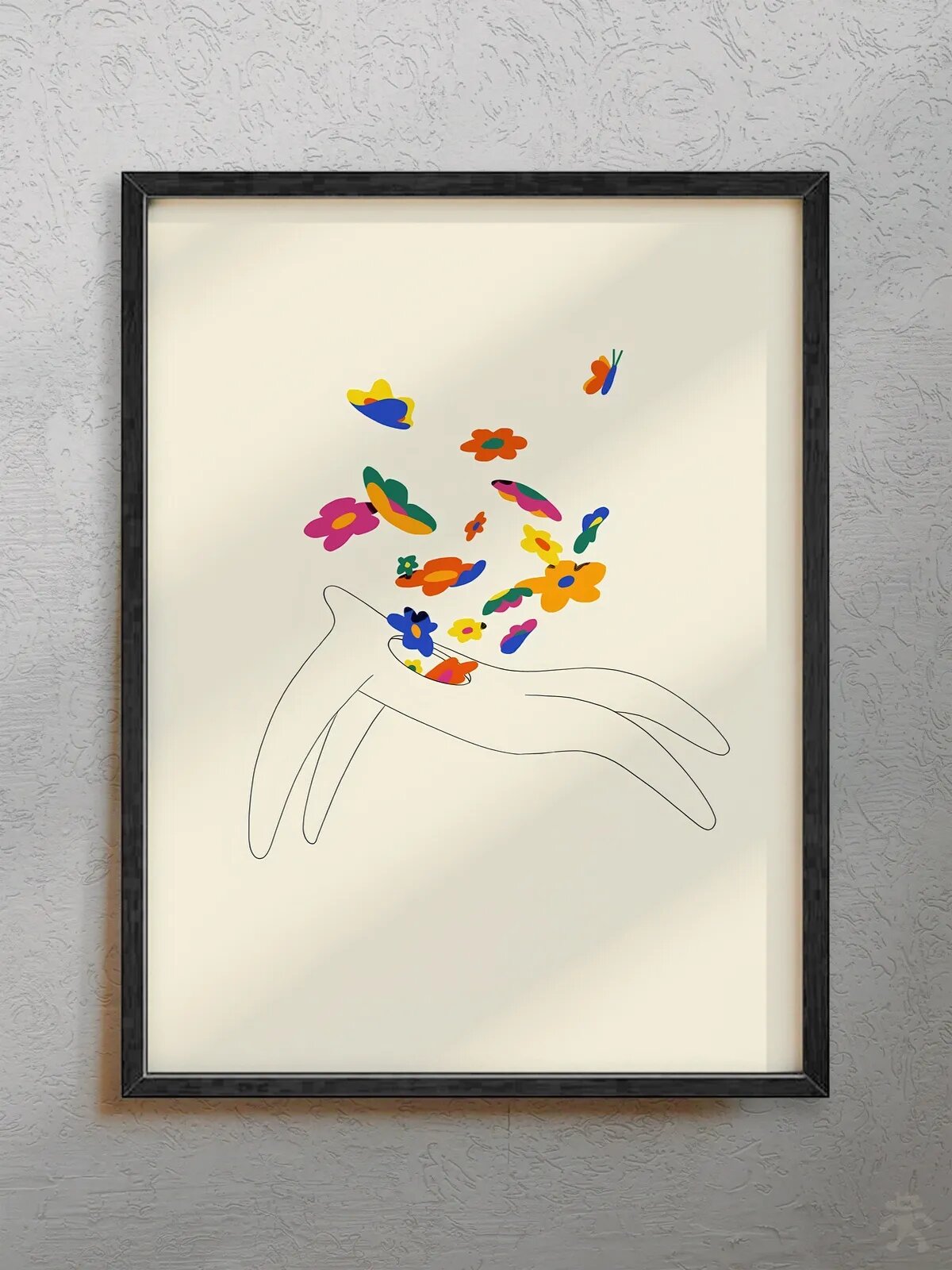Интерьерный постер "Afterlife" в стиле pinterest, формат 30x40 см
