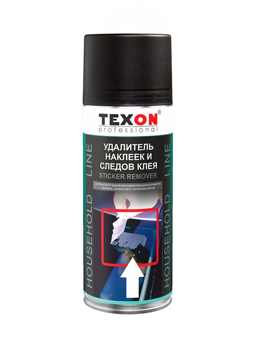 Удалитель наклеек и следов клея Texon 520 мл (TX184057)