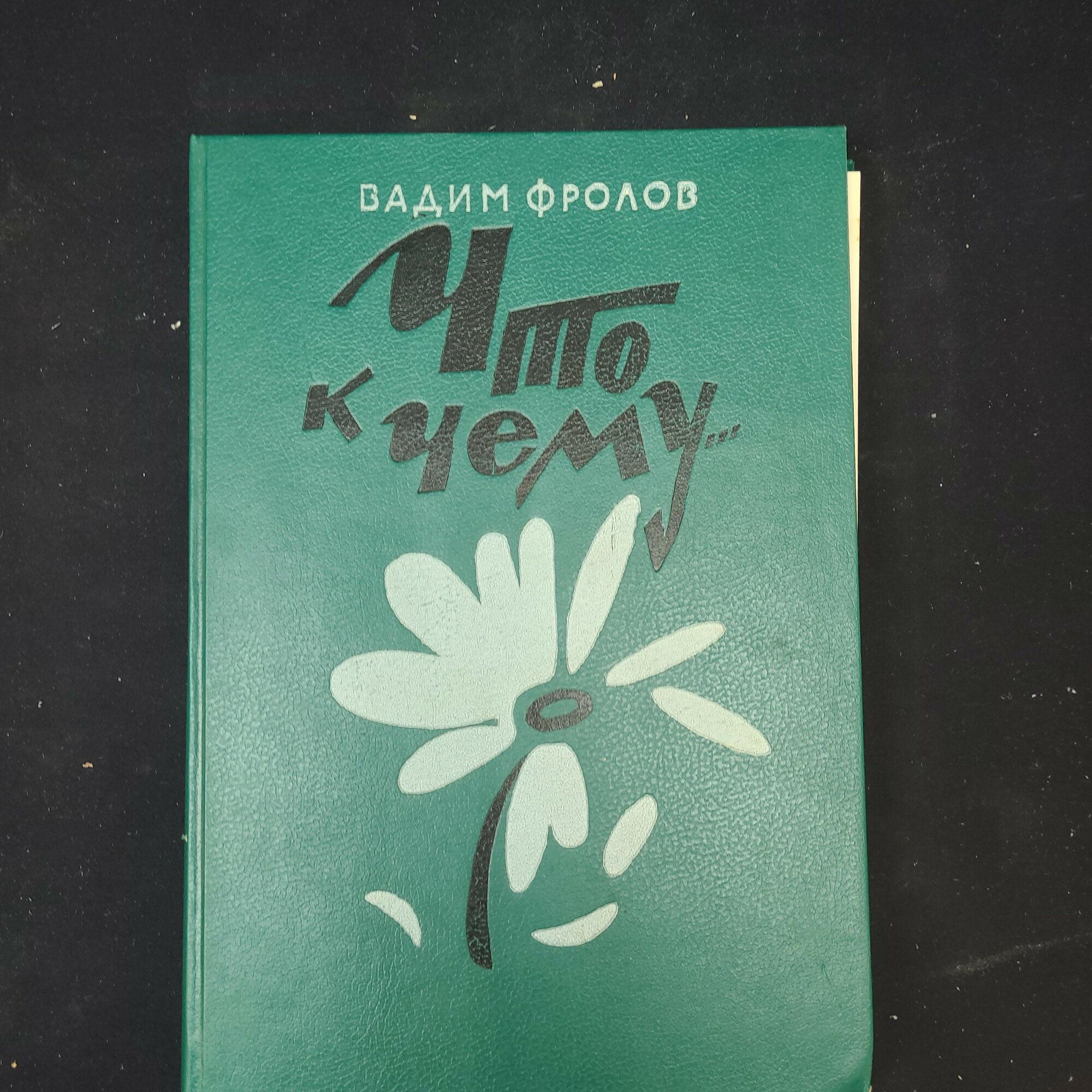 Вадим Фролов. Что к чему. Книга. Повесть.