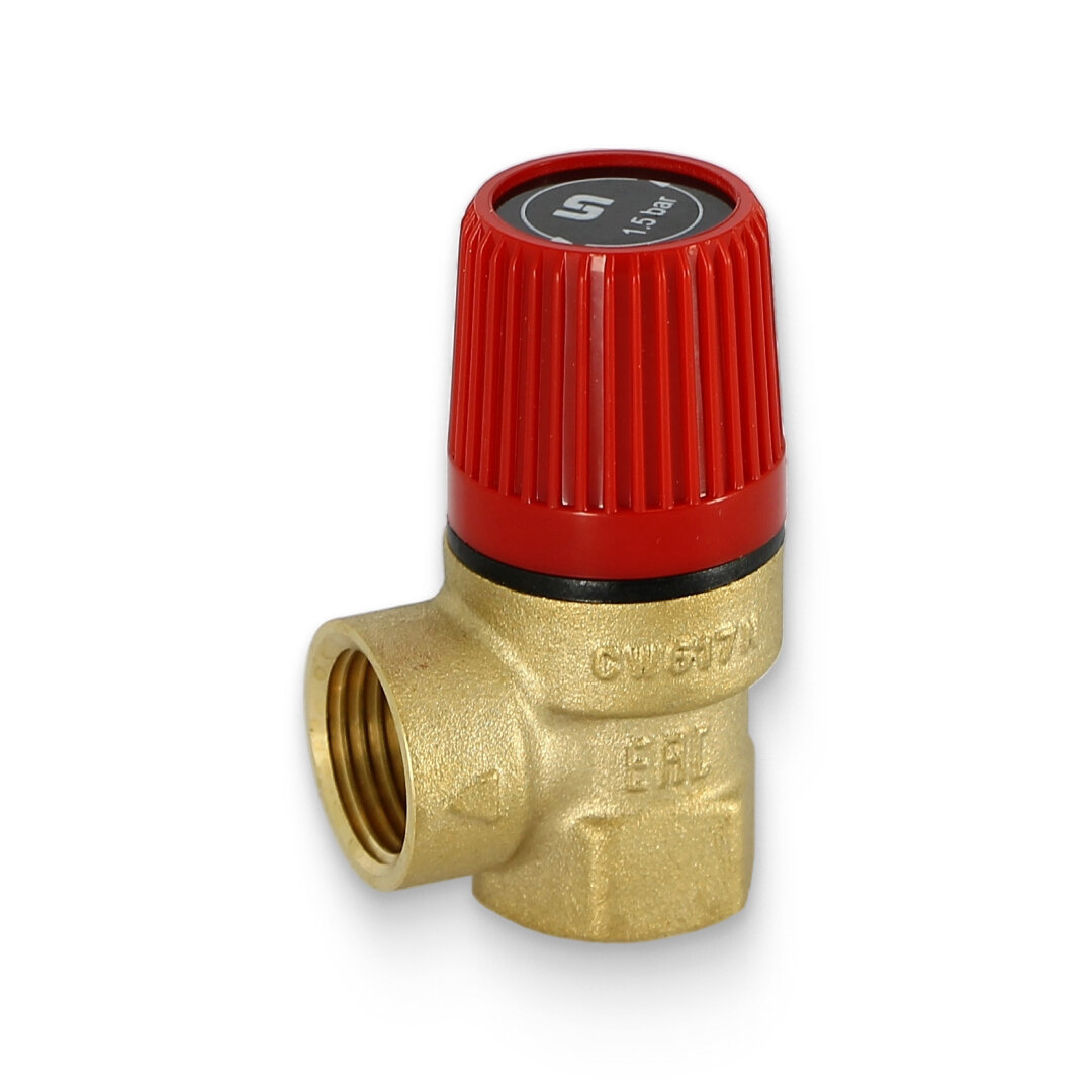 Клапан предохранительный ВВ 1/2", 1,5 бар UNI-FITT