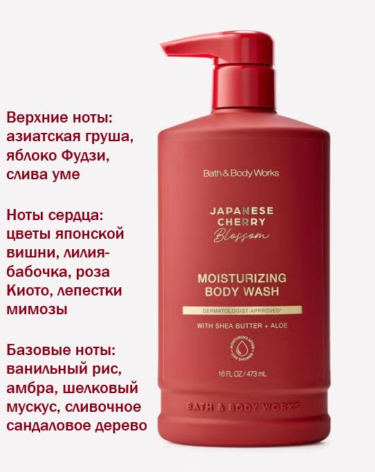 Bath and Body Works гель для душа Japanese Cherry Blossom