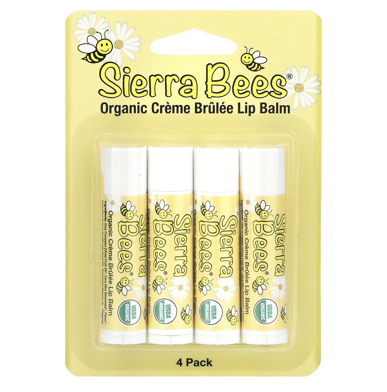 Sierra Bees Крем - брюле Органические бальзамы для губ
