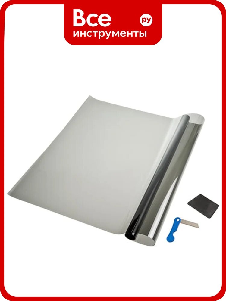 Тонировочная пленка MEGAPOWER Light Black 37.0 %, 50x300 см M-BK-351
