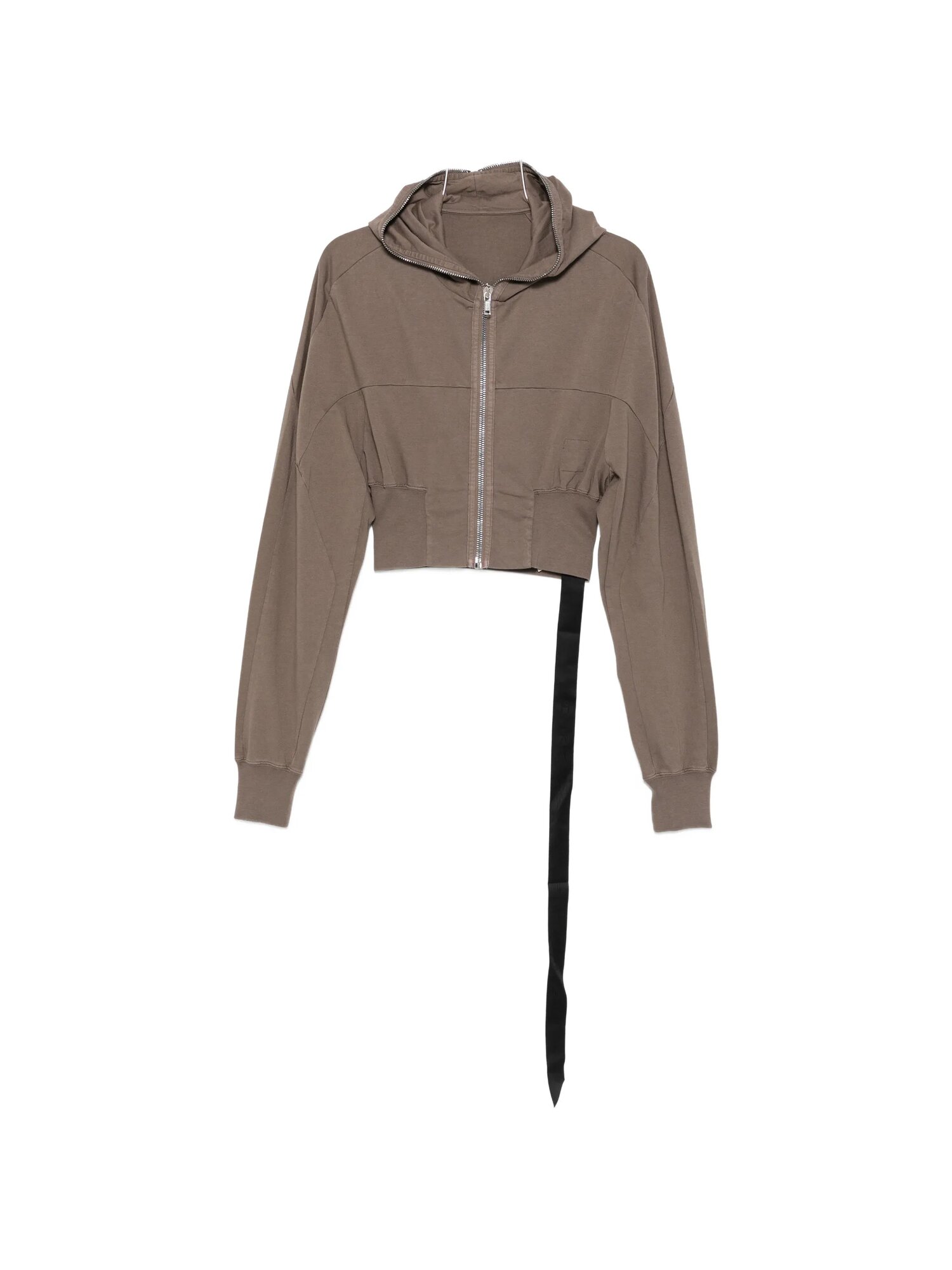 Худи Cropped zip-up hoodie