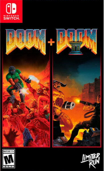 Видеоигра Nintendo Doom + Doom 2 Для Switch, оригинал, гарантия 1 год