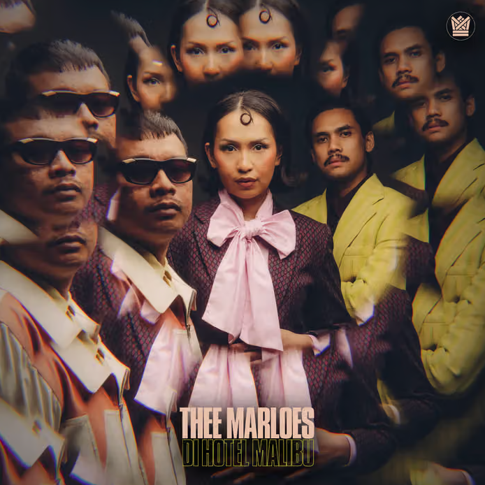 Thee Marloes - Di Hotel Malibu - Black LP - новая виниловая пластинка