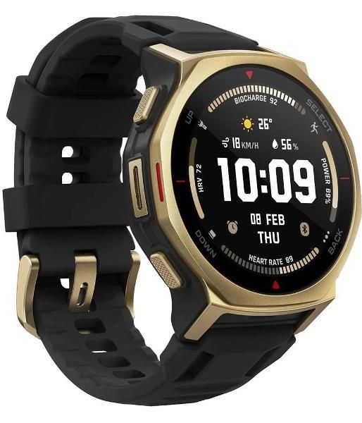 Смарт-часы Amazfit A2549 T-rex 3 Pro 44mm Black Gold