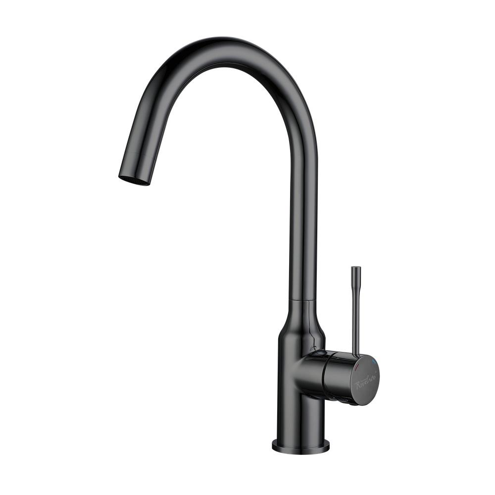 Смеситель для кухни Rivelato Garda 1923502 PVD black цвет Черный