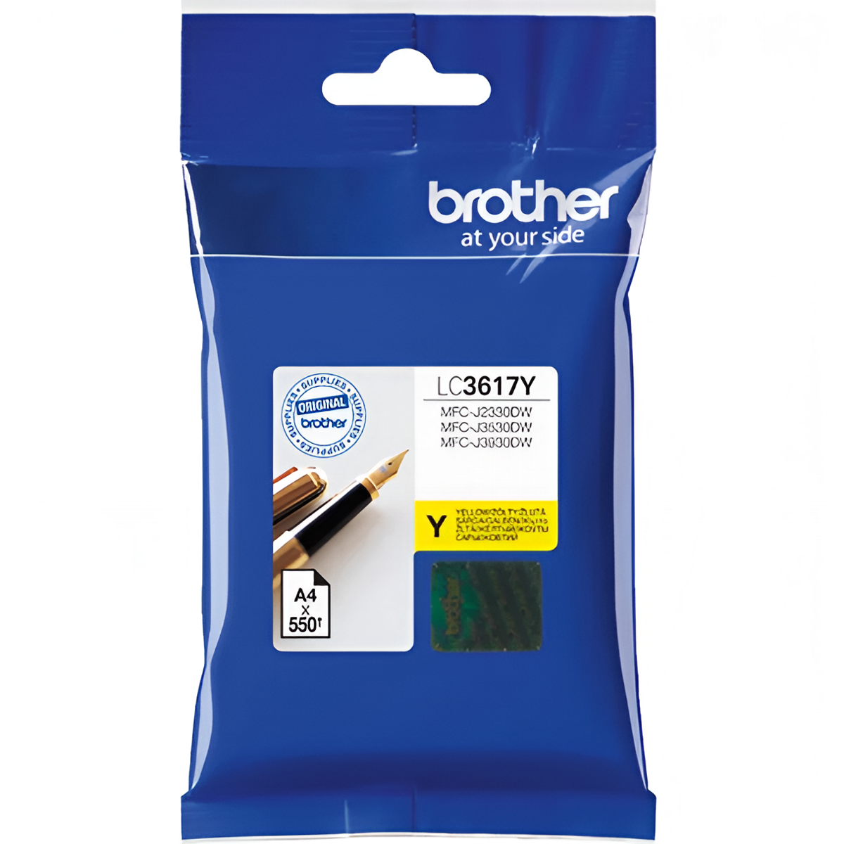Картридж BROTHER LC3617Y жёлтый оригинальный