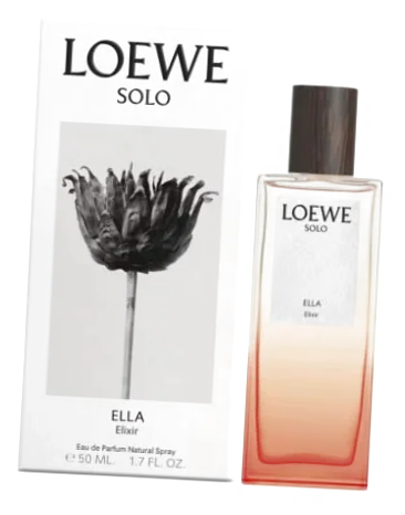Соло Элла Эликсир Лоеве женская парфюмерная вода 50 мл / Loewe Solo Ella Elixir