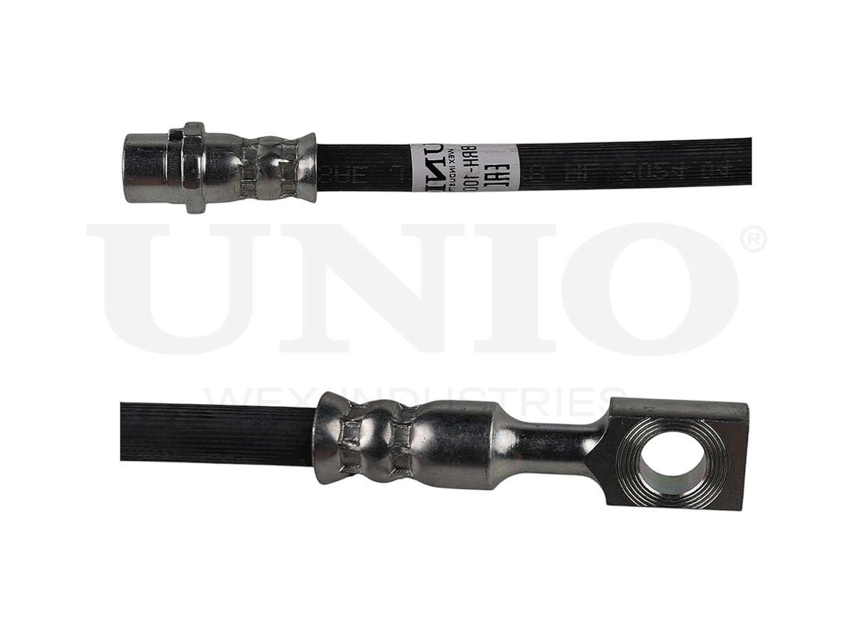 Шланг тормозной задний левый opel astra g, h 98-, zafira a, b 03-, meriva a, b 03- (UNIO BRH-10039)