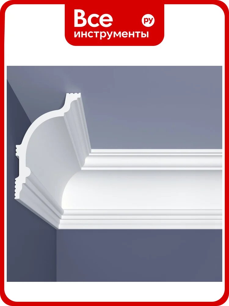 Потолочный плинтус bello deco С 17/120 120/75 00-00104819