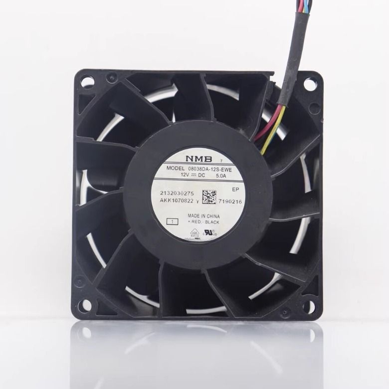 NMB 08038DA-12S-EWE 12V 5A 8038 8 см вентиляторы -