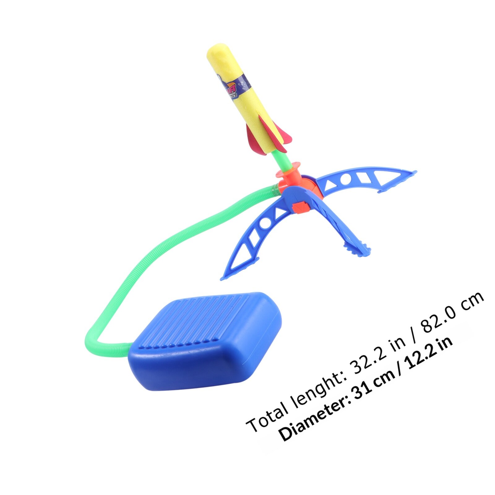 Набор Игрушечных Запускателей С Ноги Для Внешней Игроки 82x31Cm