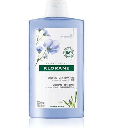 Шампунь для волос Klorane Flax Fiber Bio, 400 мл