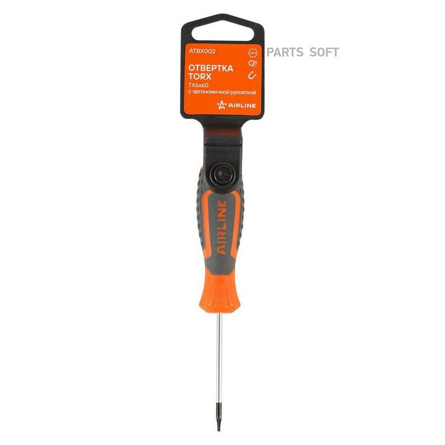 Отвертка Torx T6 60 мм Airline AIRLINE ATBX002 | цена за 1 шт
