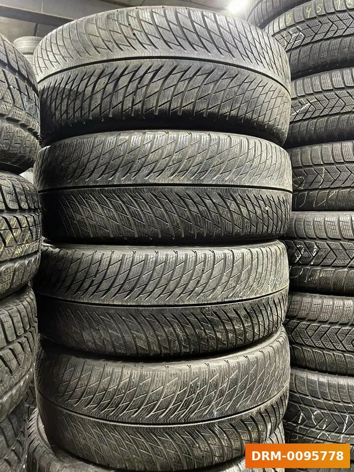 Комплект (4 шт) зимних БУ шин Michelin Pilot Alpin PA5 225/55 R18 50% износ 8387287267