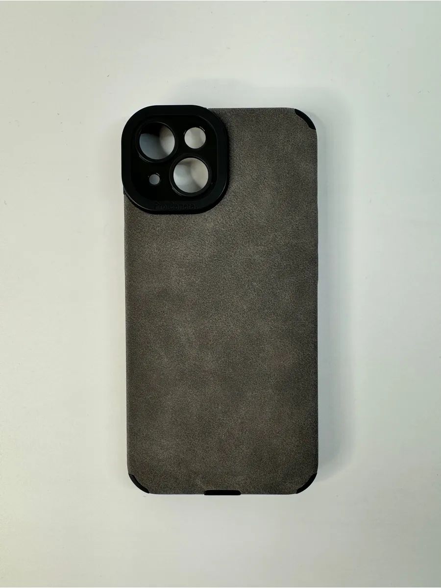 Чехол-Накладка для смартфона Apple iPhone 13, материал силикон, цвет серый — фото 1