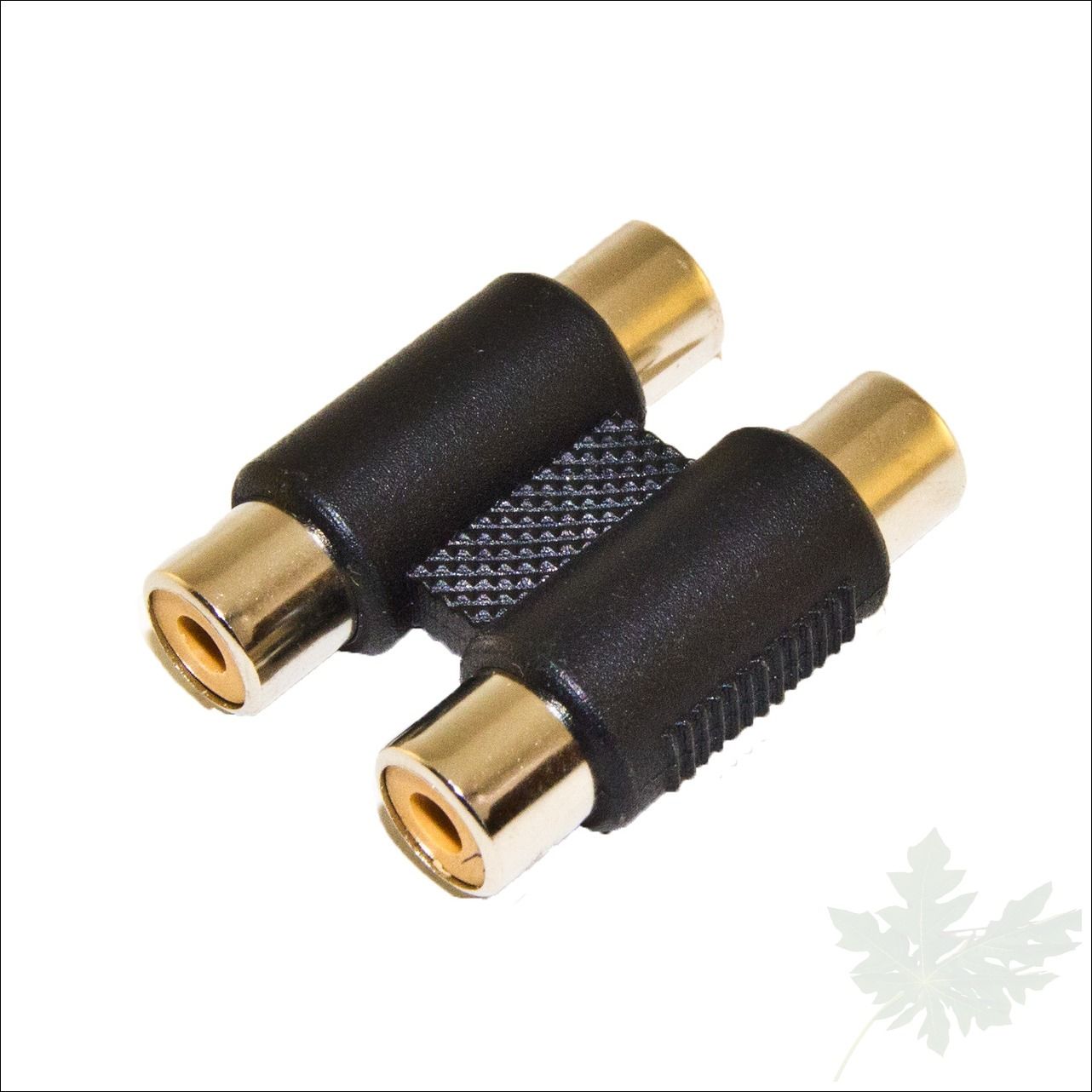 Переходник 2 гнезда RCA - 2 гнезда RCA