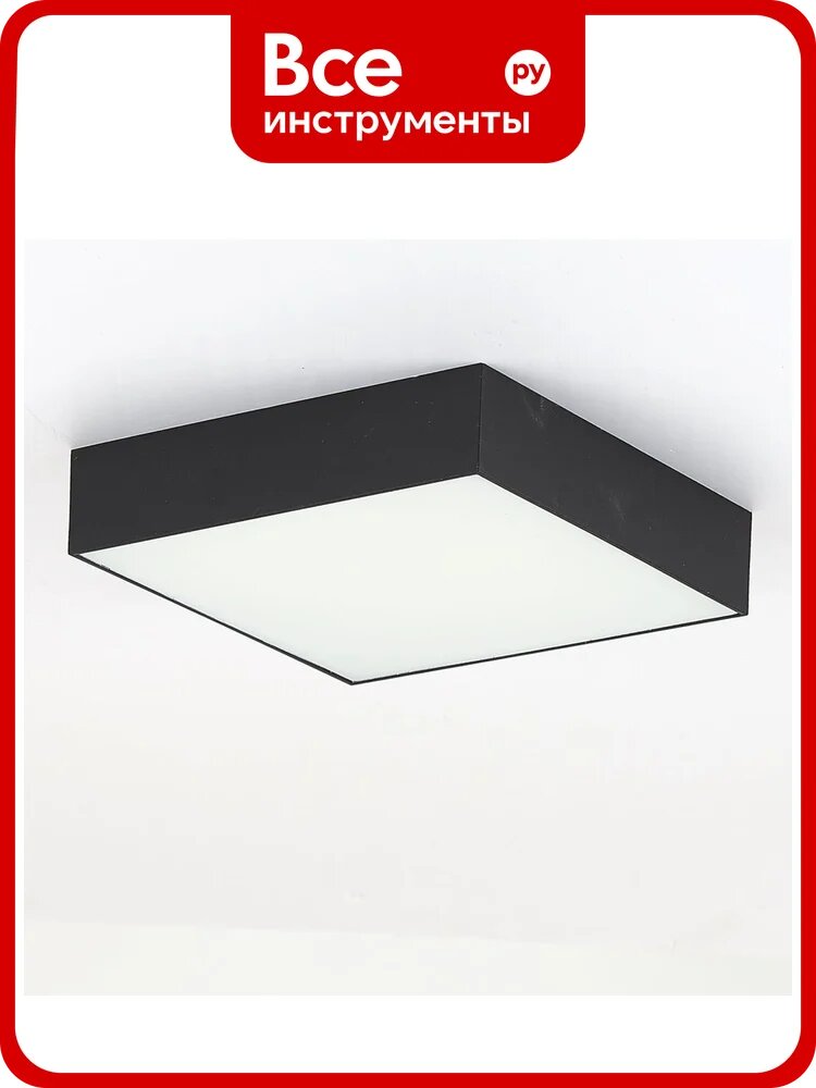 Потолочный светильник Citilux с диммером Тао LED Чёрный CL712X182N