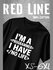 Футболка Red Line, размер M, черный