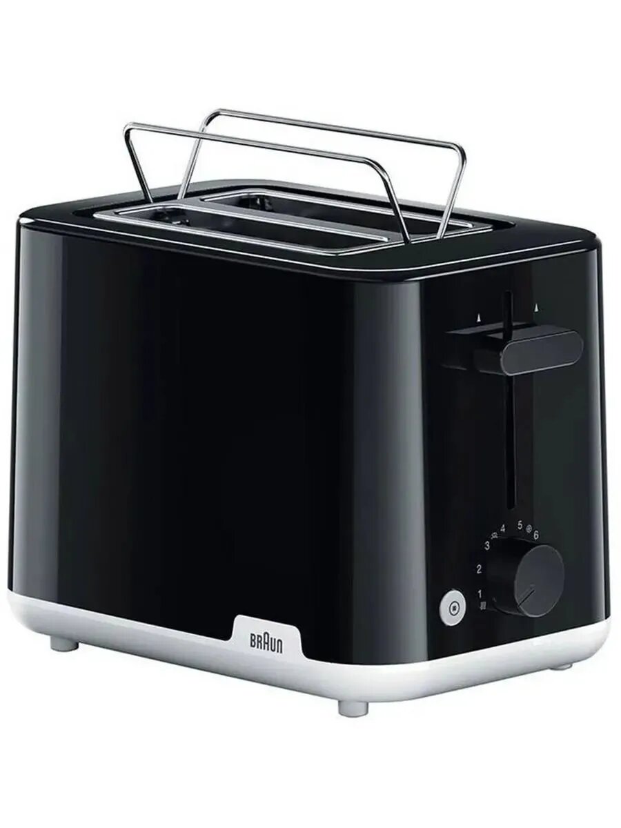 Тостер Baun Breakfast 1 HT1010BK, черный цвет, 900Вт, 8 режимов